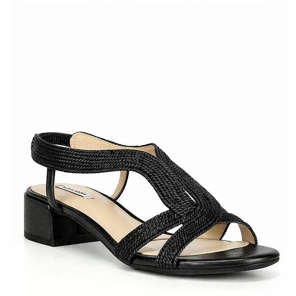 Alex Marie | Shoes | Alex Marie Meera Woven Braided Rope Block Heel ...